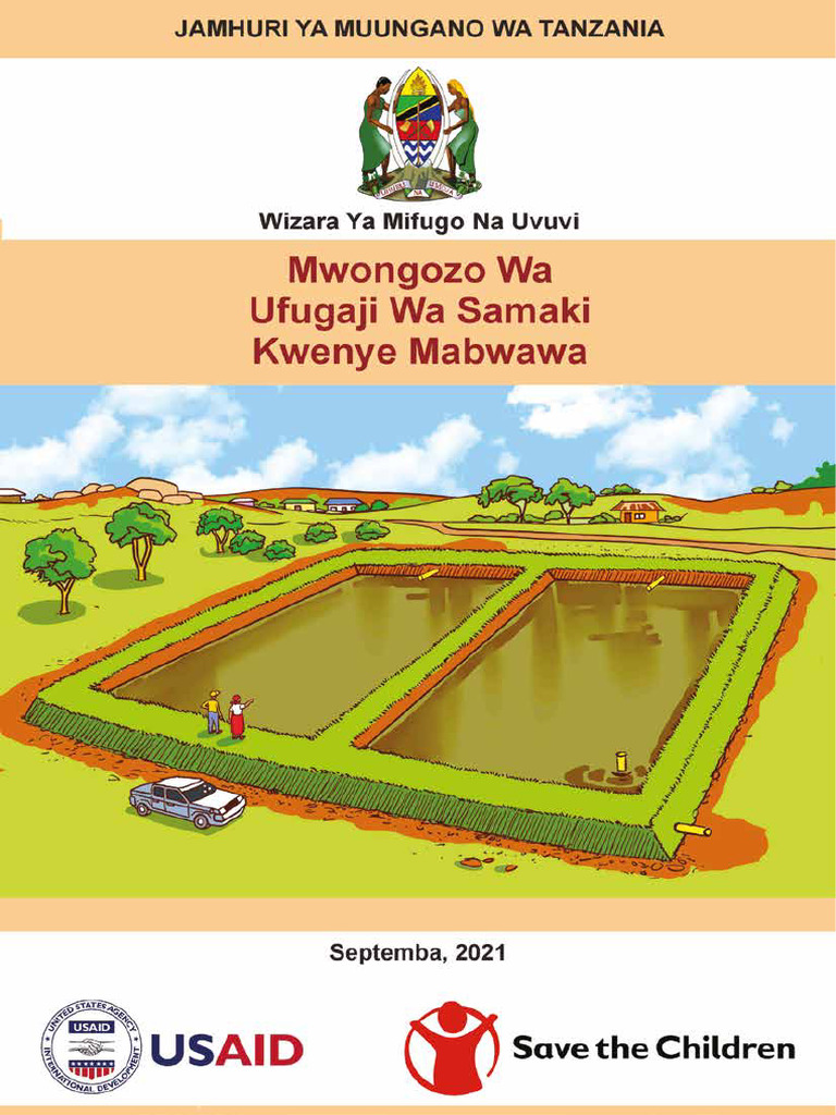 Sw1669714555-Mwongozo Wa Ufugaji Samaki Kwenye Mabwawa - 2021 | PDF