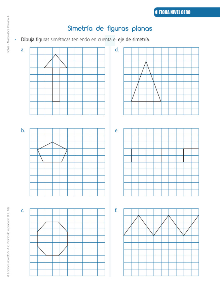 F0 - Simetría de Figuras Planas | PDF