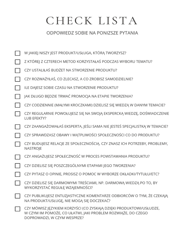 Check-lista-yimfi8 | PDF