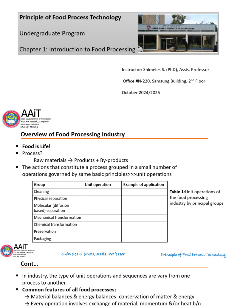 PFPT Chapter 01 | PDF | Foods | Sugar