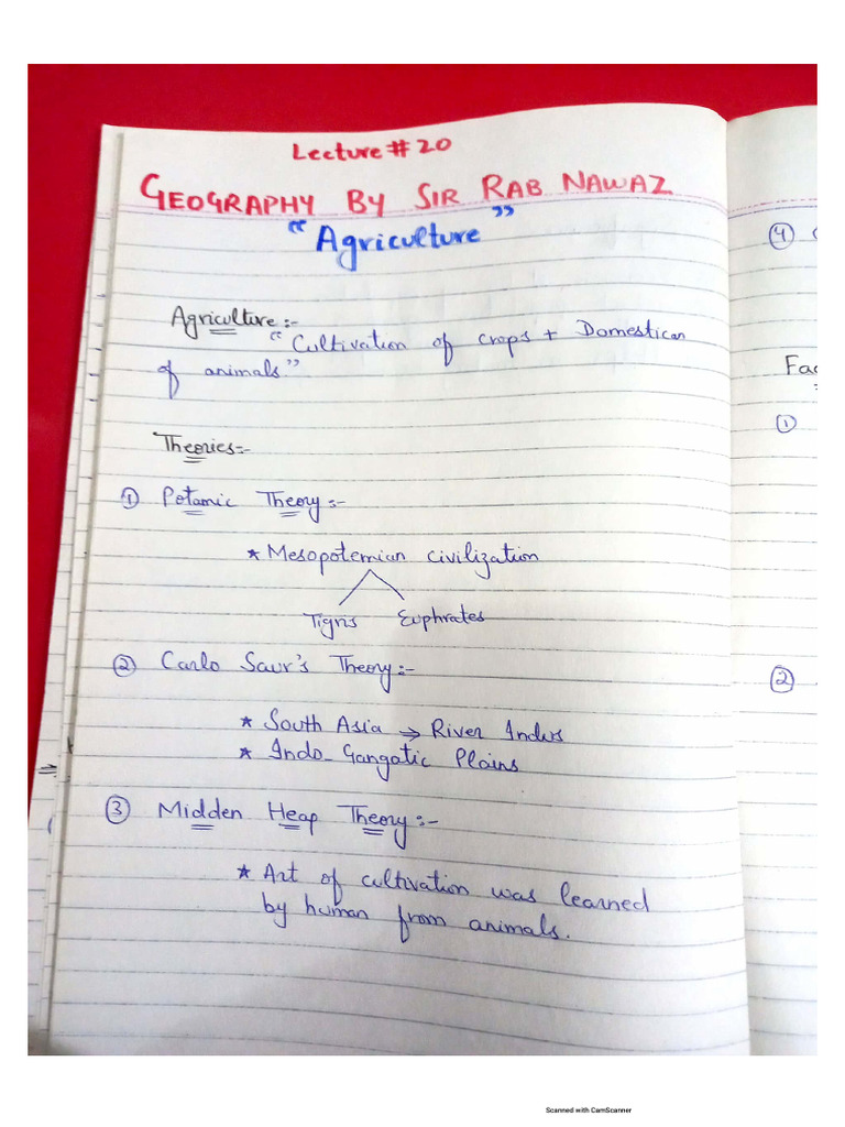 Geography- Lecture 20 | PDF