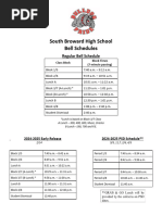 Fernandina Beach High School Bell Schedule | PDF