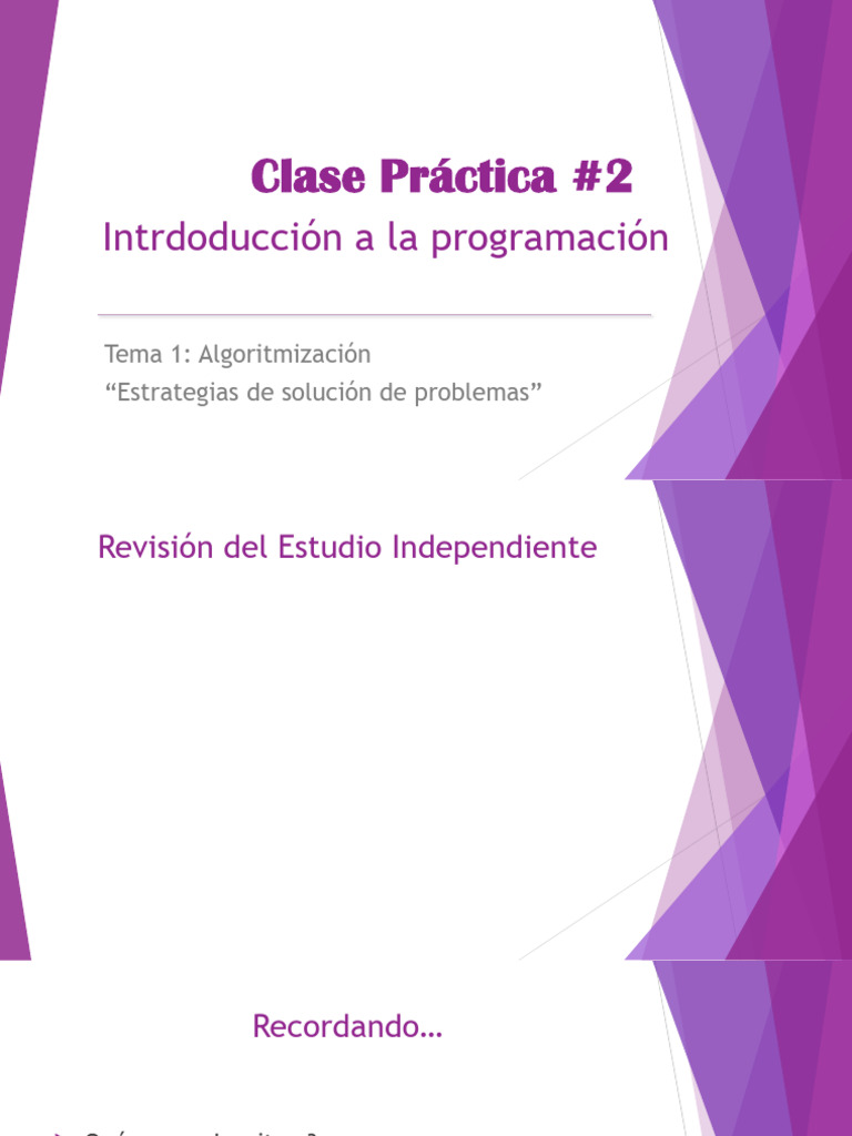 Clase Practica #2 | PDF