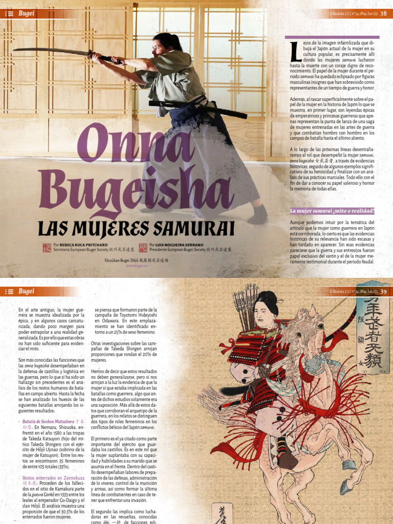 Onna Bugeisha La Mujer Samurái | PDF | Samurai | Japón feudal
