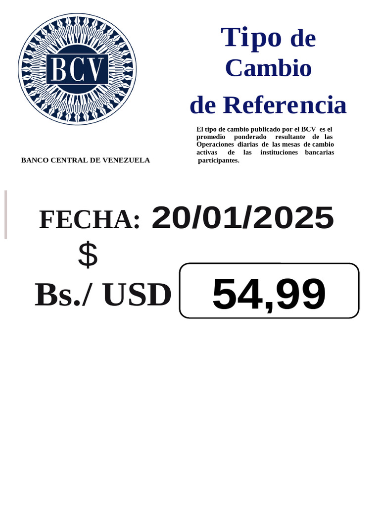 Formato BCV | PDF