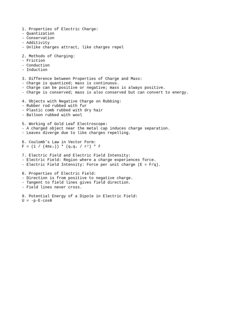 Physics Concise Answers | PDF