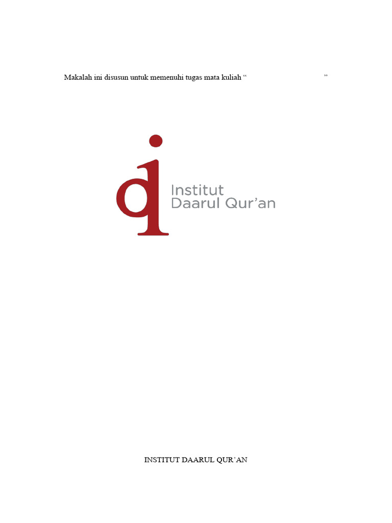 MAKALAH Dasar-Dasar Pendidikan | PDF