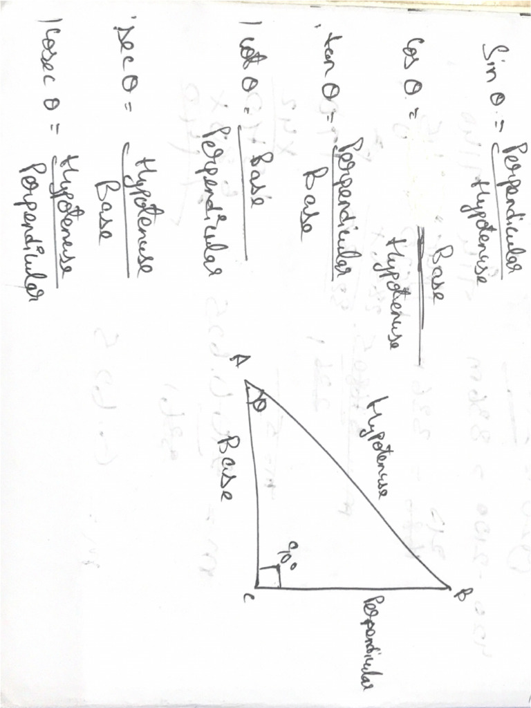 Trigonometry Formulas | PDF