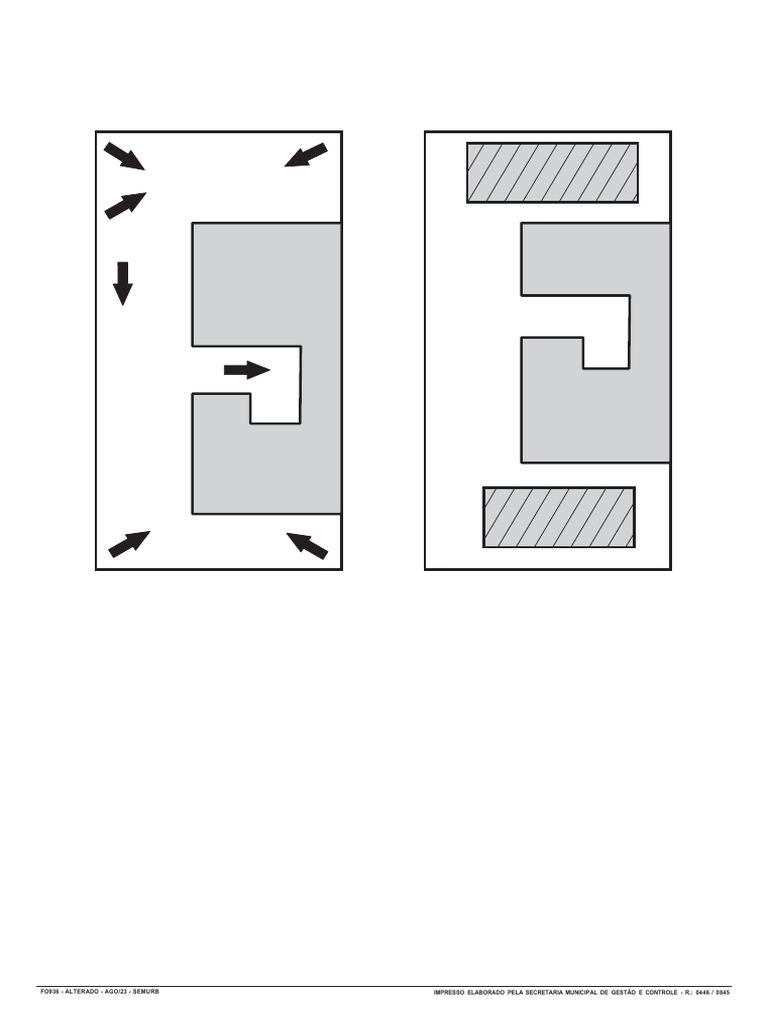 Modelo Croqui Fotos e Area Permeavel | PDF