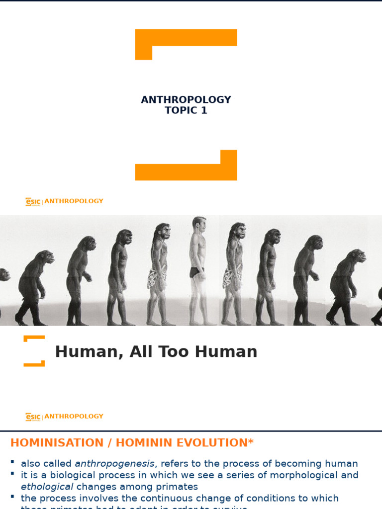 Unit 1, Human, All Too Human | PDF | Homo | Human