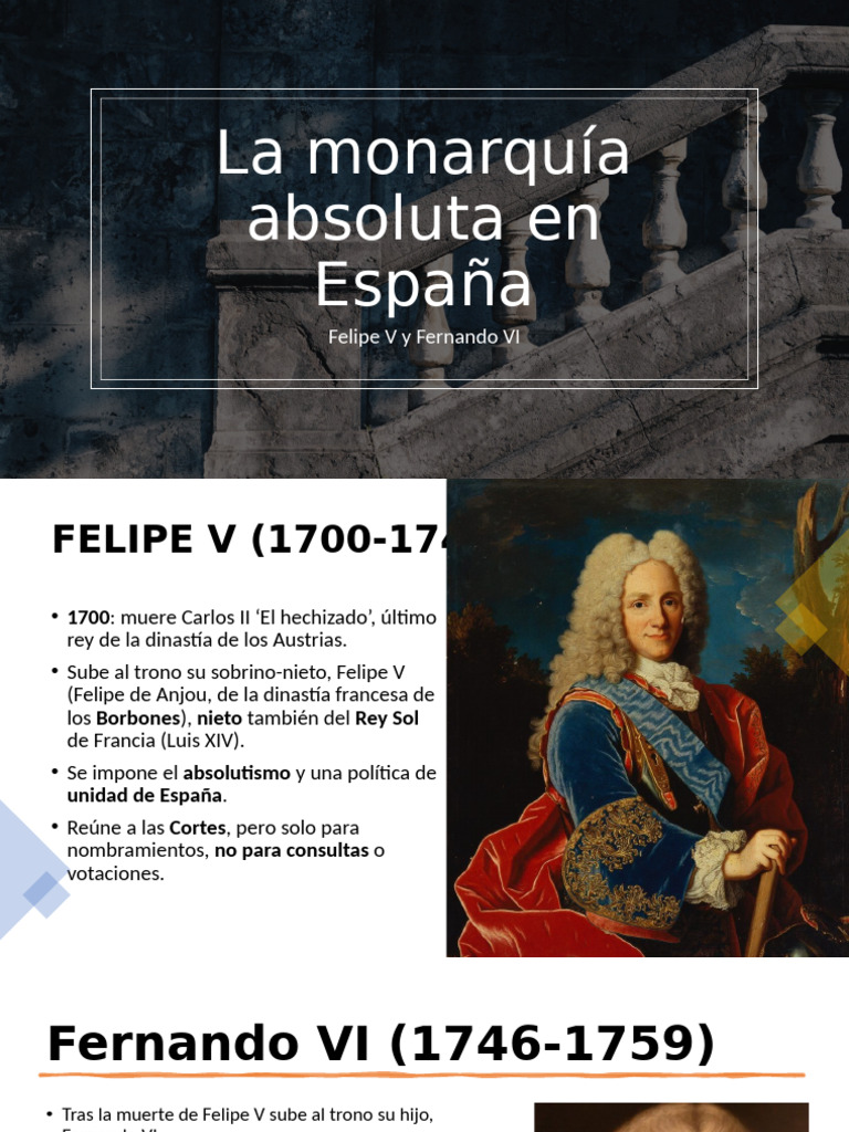 Monarquía Absoluta y Despotismo en España | PDF | España