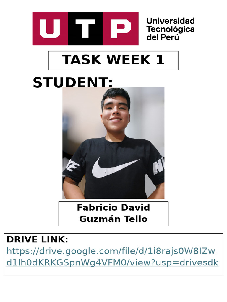 Week 1 - English | PDF