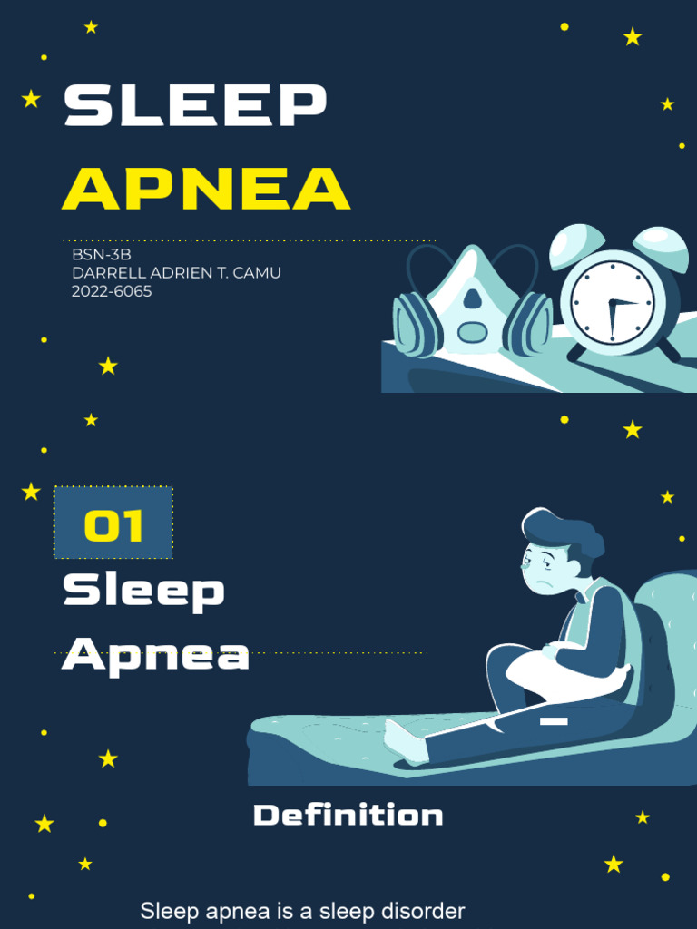 Sleep Apnea Ppt Pptx Pdf Sleep Apnea Clinical Medicine