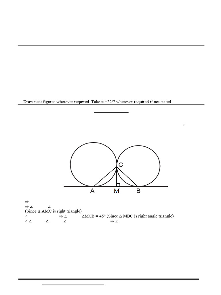 paper 01 Solution | PDF | Sphere | Area