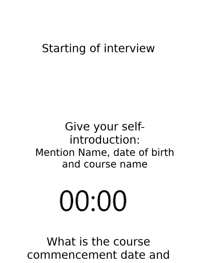 BCU Pre-CAS Interview Guide | PDF