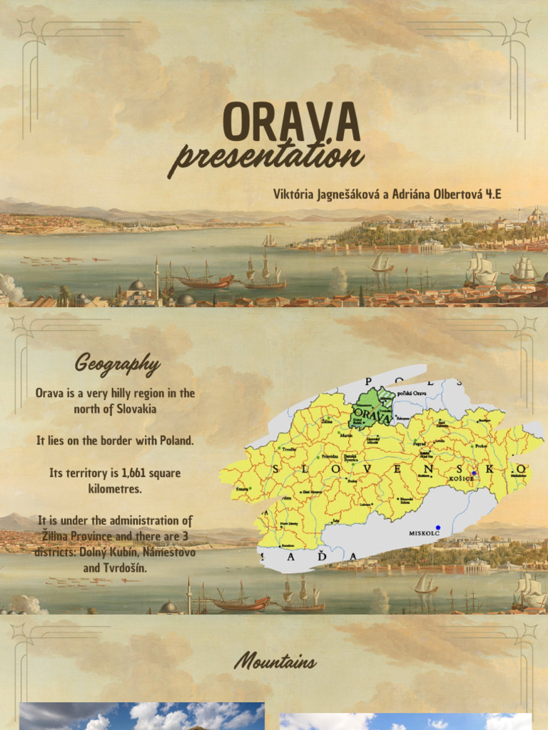 Orava Region: Geography & Attractions | PDF