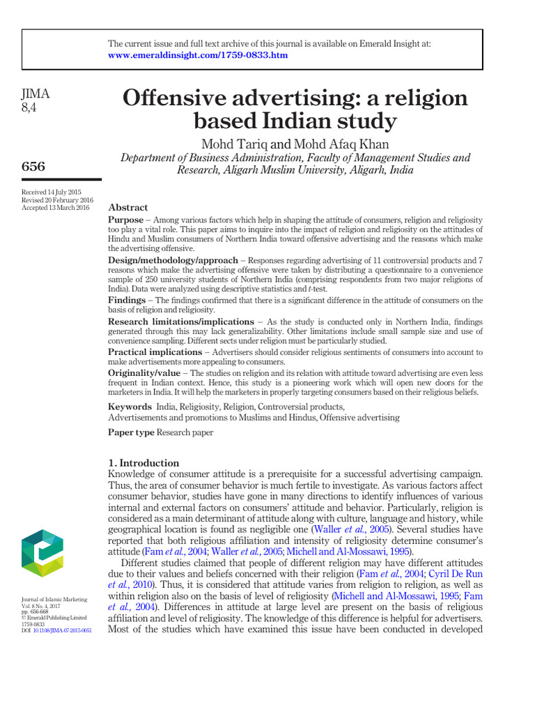 10 1108 - Jima 07 2015 0051 | PDF | Advertising | Sexism