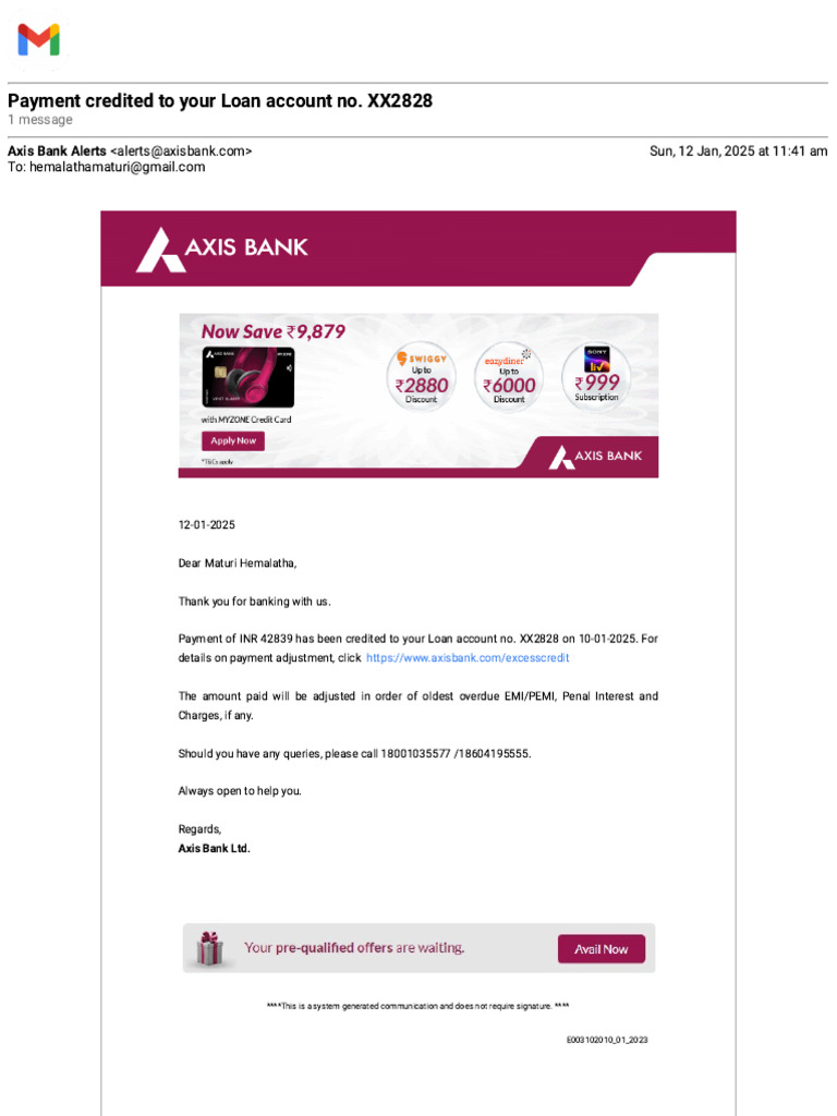 axis letter head | PDF | Banks | Debit Card