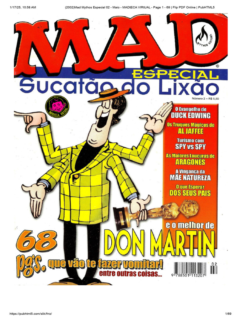 MAD Especial 02-2001 | PDF | Computer File Formats