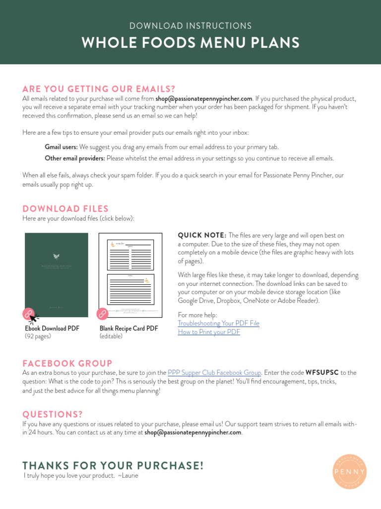 Whole Foods Pizza Menu PDF Download | PDF | Computer File | Software