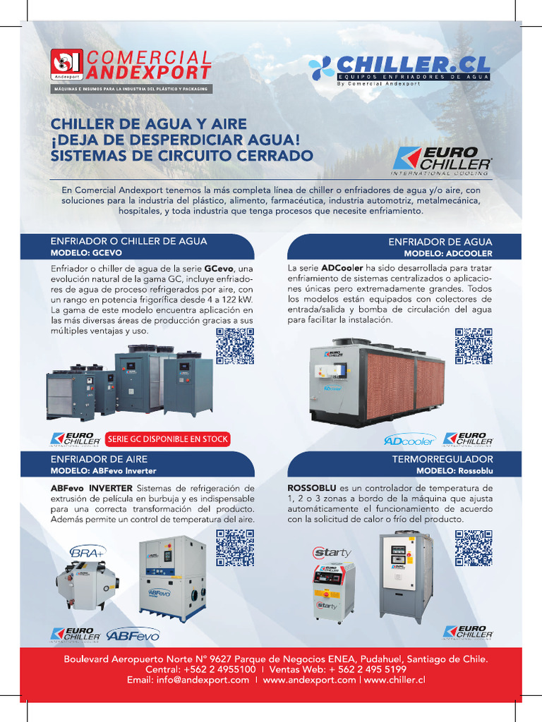Folleto Chiller Eurochiller | PDF