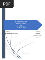 Las 20 Frases Típicas Venezolanas Que Te Harán Reír | PDF | Venezuela