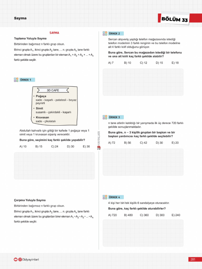 Olasilik 3d Tyt-Ayt Vdd | PDF