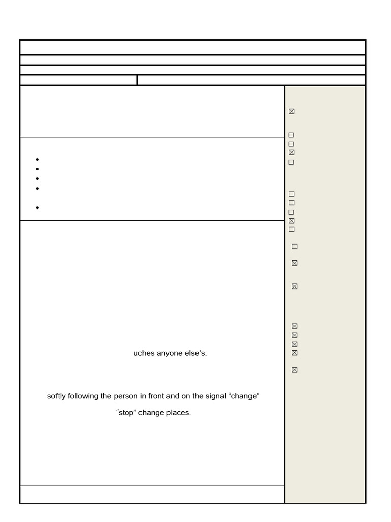 Personal and General Space Activities | PDF | Learning | Space