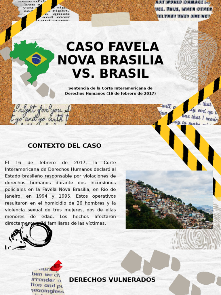 Caso Favela | PDF | Violación | Derechos humanos
