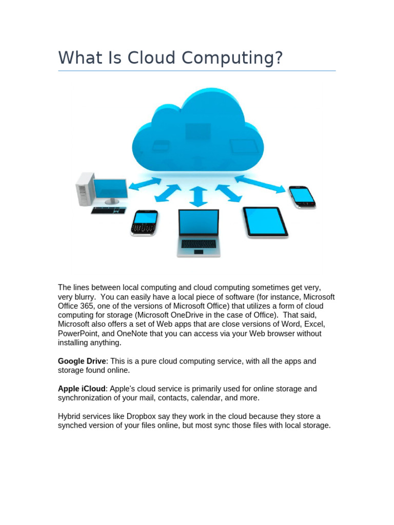 6. What Is Cloud Computing (1) | PDF