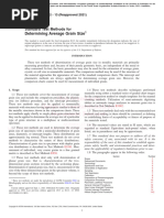 ASTM E407 - 2007 - Standard Practice For Microetching Metals and Alloys | PDF | Metals ...