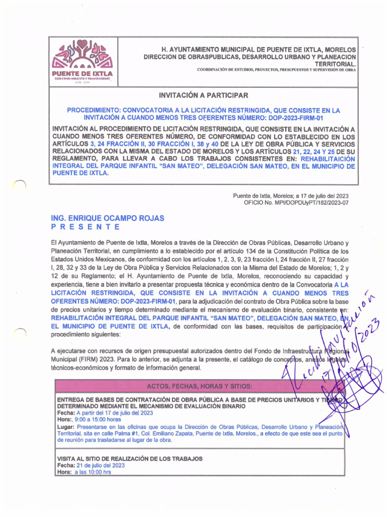 AT1.1 - Invit EOR | PDF