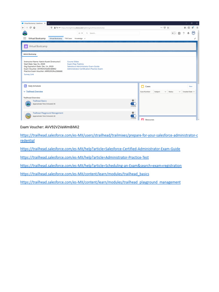 Salesforce Administrator Exam Voucher | PDF