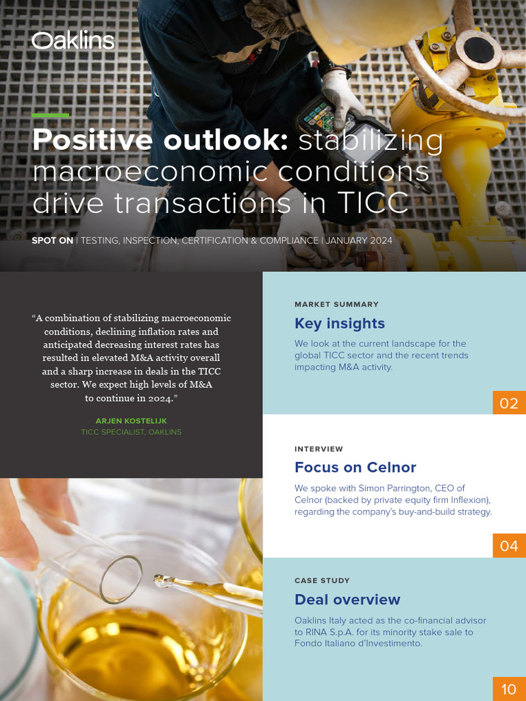 TICC jan 2024 | PDF | Mergers And Acquisitions | Laboratories