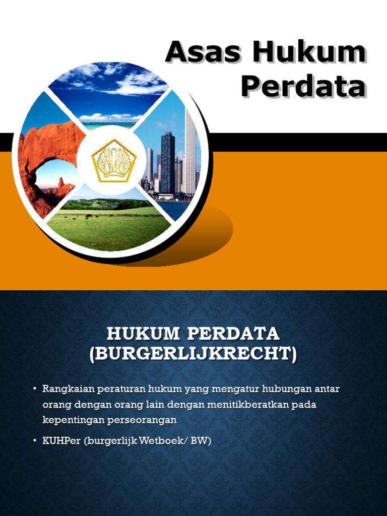 10 - Asas Hukum Perdata | PDF