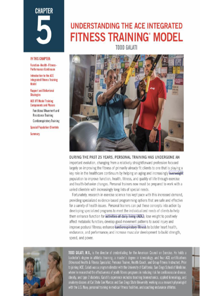 ACE Fitness | PDF