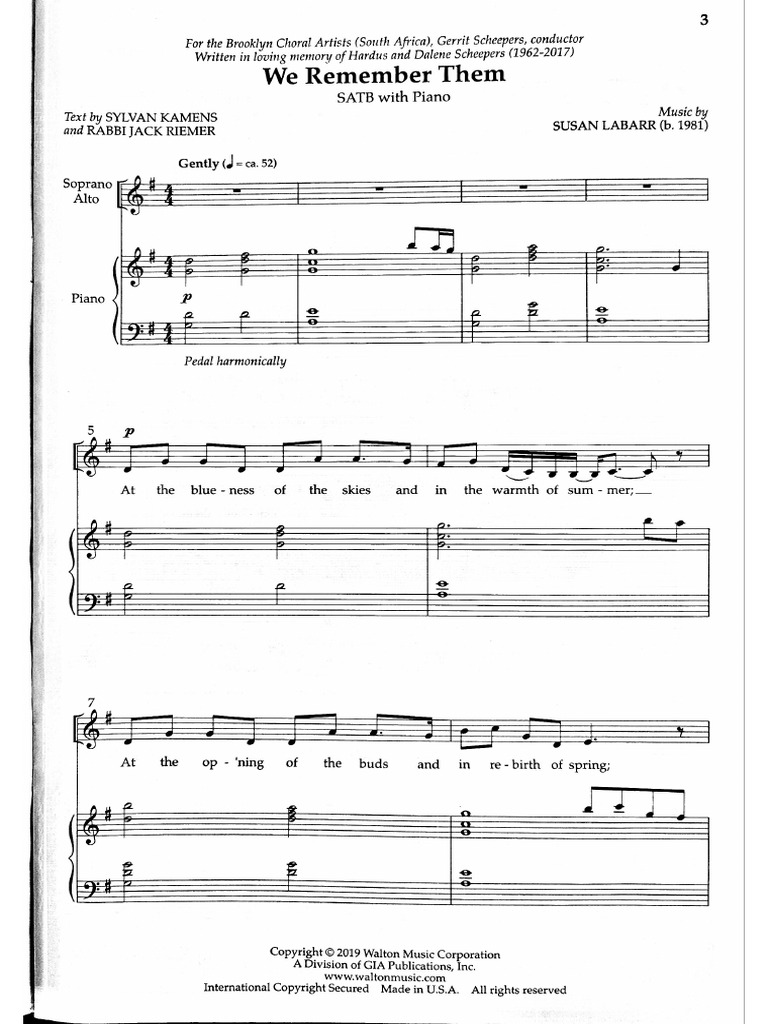 We Remember Them | PDF