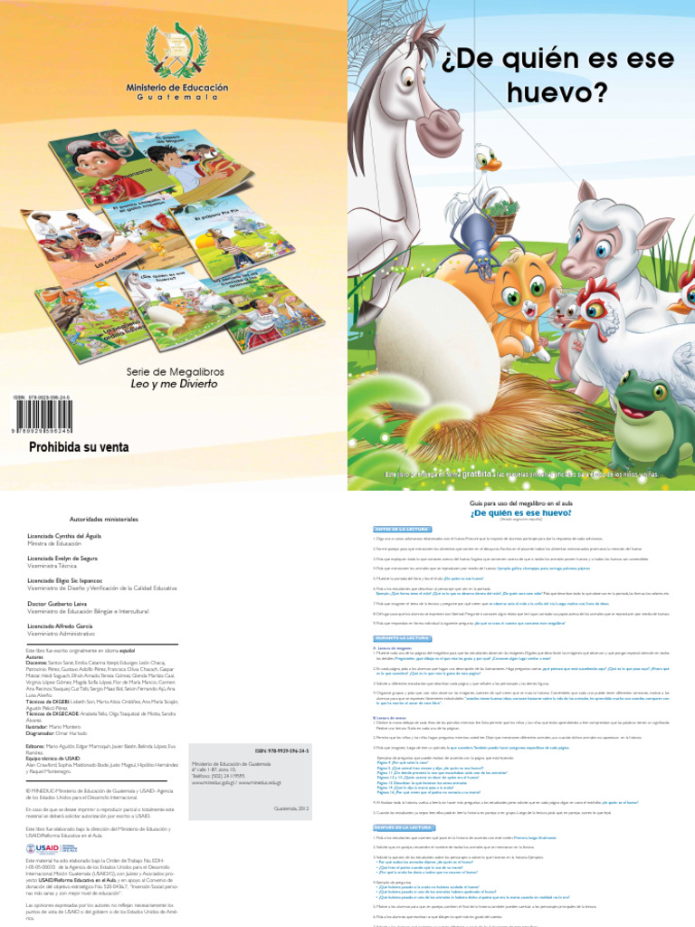 De Quién Es Ese Huevo | PDF | Aves | Avicultura