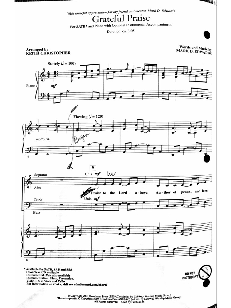 Grateful Praise | PDF