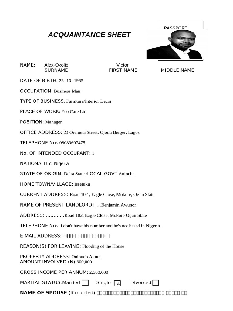 Tenant Application & Guarantor Form | PDF | Leasehold Estate | Landlord