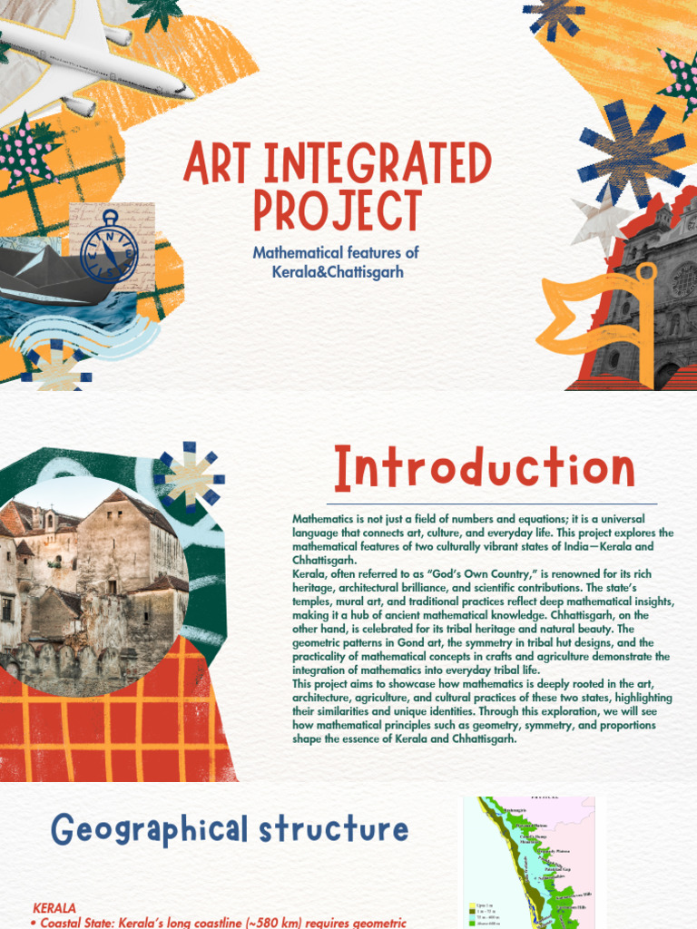 Art Integration in Kerala and Chhattisgarh | PDF | Mathematics | Kerala