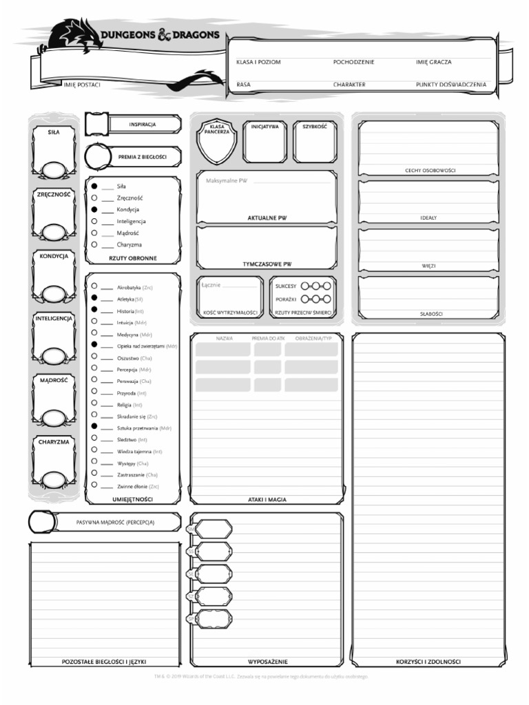 Karta-Postaci Filip | PDF