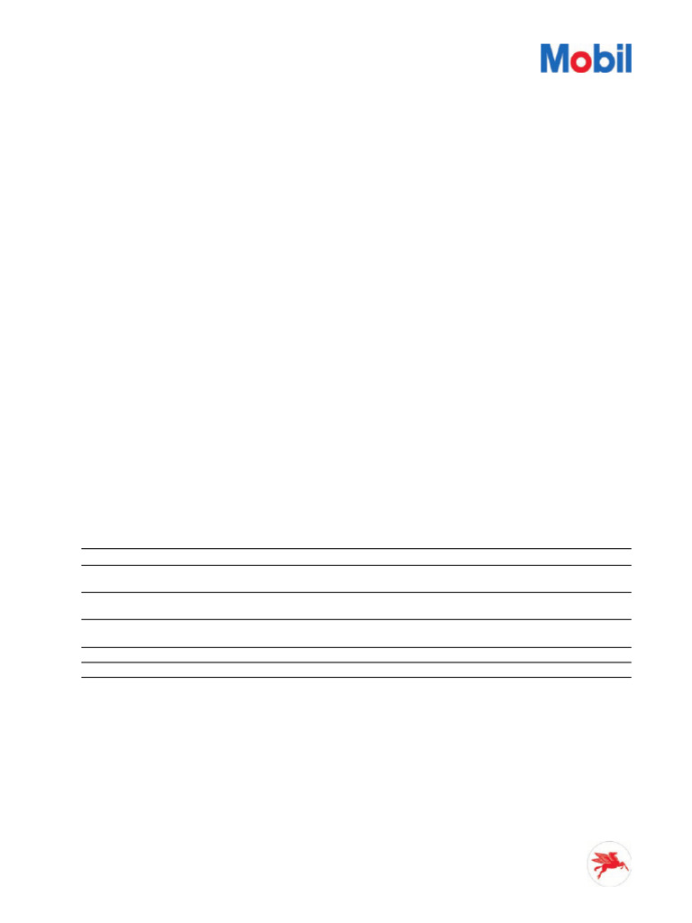 mobilgear_ogl | PDF | Exxon Mobil | Wear