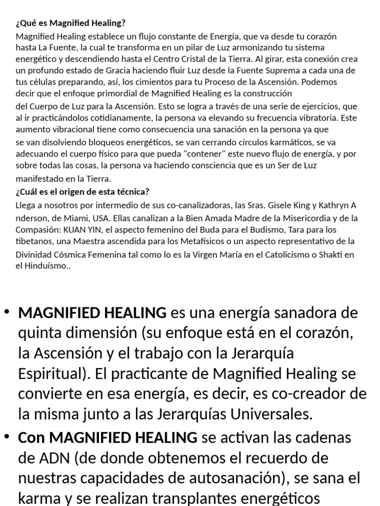 Magnified Healing | PDF