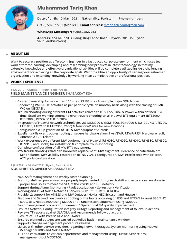 Updated CV | PDF | Electronics | Computing