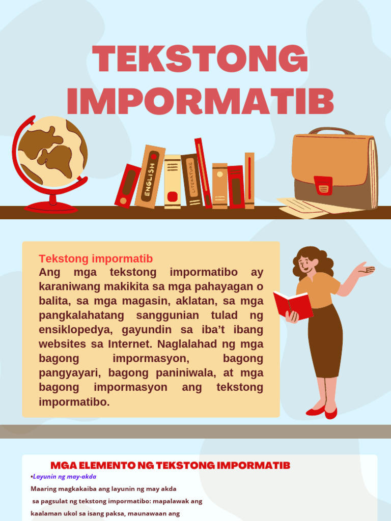 Tekstong Impormatib - 20250114 - 194503 - 0000 | PDF