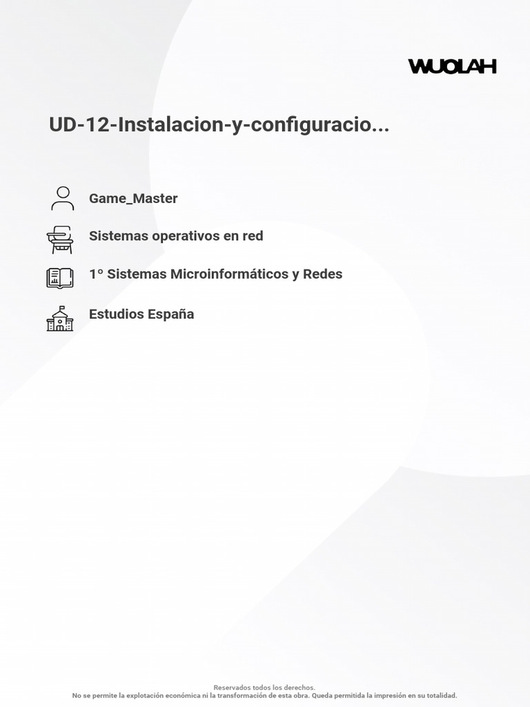 Instalacion y configuracion de OpenLDAP en Ubuntu server | PDF | Autenticación | Informática