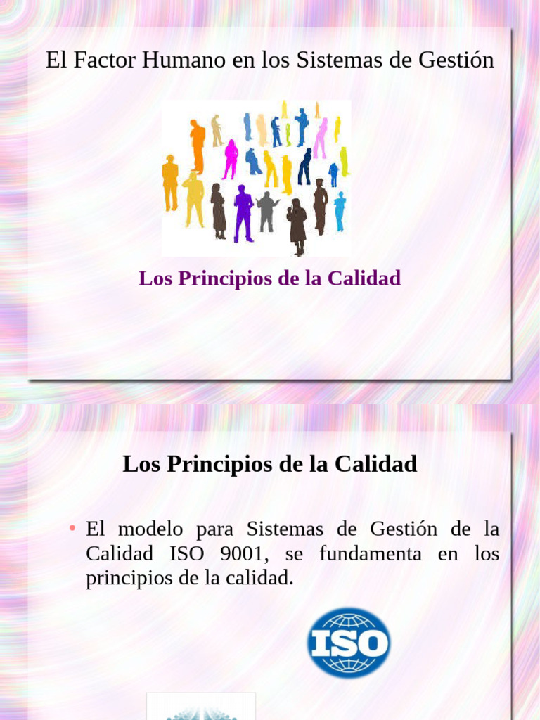 principios de la calidad y el factor humano | PDF | Toma de decisiones | Gestión de la calidad