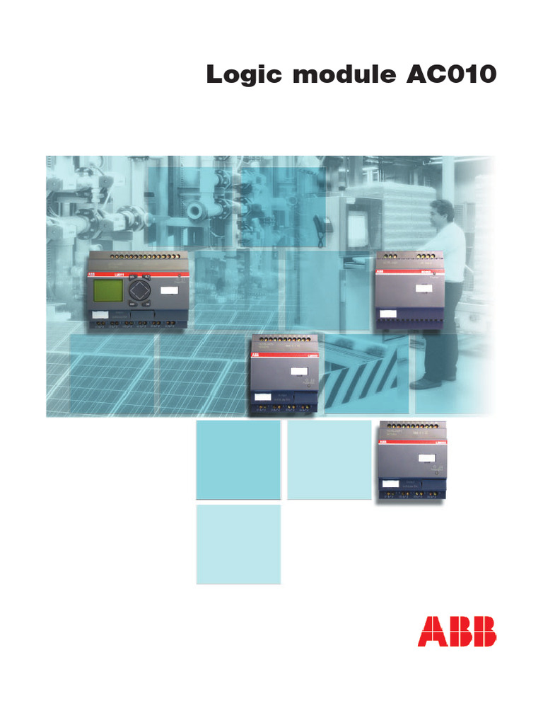 Logic Module AC010-A4-e | PDF | Power Supply | Logic Gate