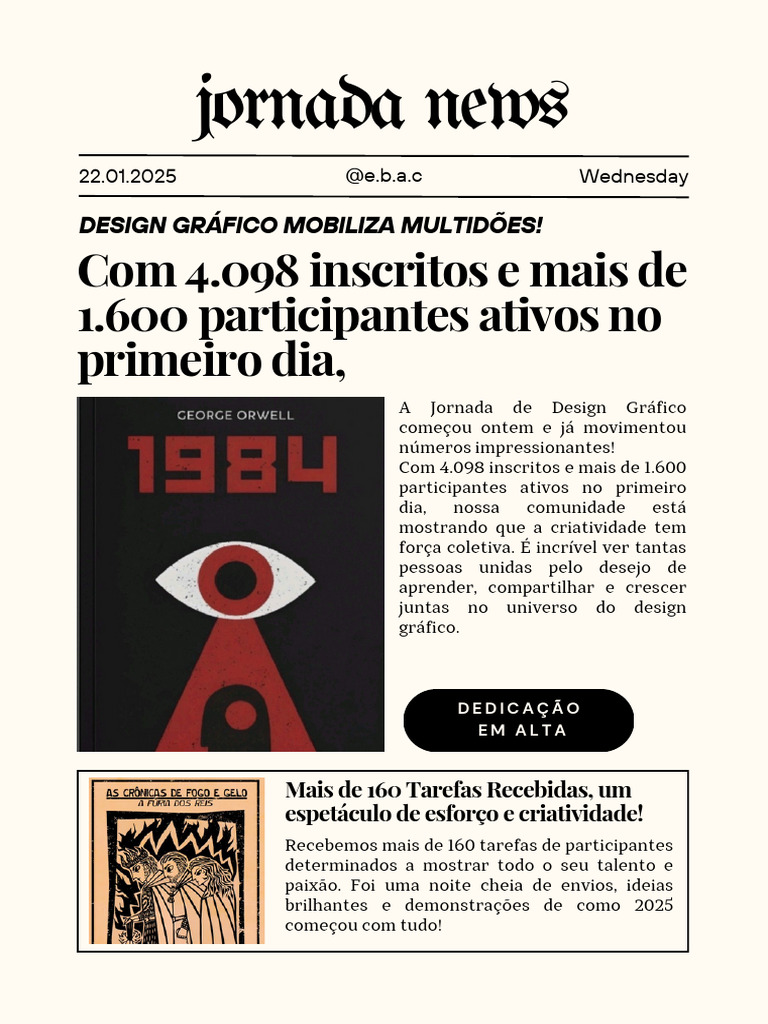 Jornada_News_01 | PDF | Design gráfico